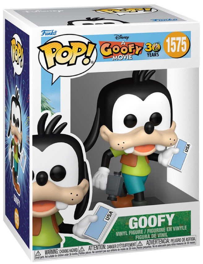 Figurine Pop Dingo et Max [Disney] #1575 pas cher : Dingo