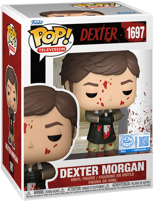 Figurine Pop Dexter #1697 pas cher : Dexter Morgan - Ensanglanté