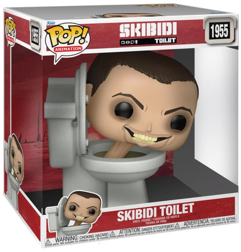 Figurine Pop Skibidi Toilet #1955 pas cher : Skibidi Toilet - 25 cm