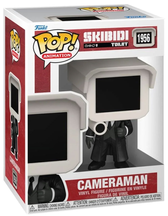 Figurine Pop Skibidi Toilet #1956 pas cher : Cameraman