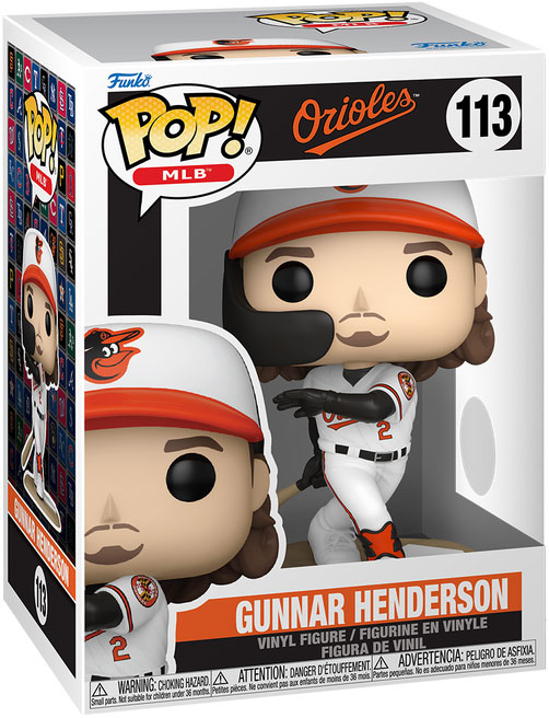 Figurine Pop MLB : Ligue Majeure de Baseball #113 pas cher : Gunnar Henderson
