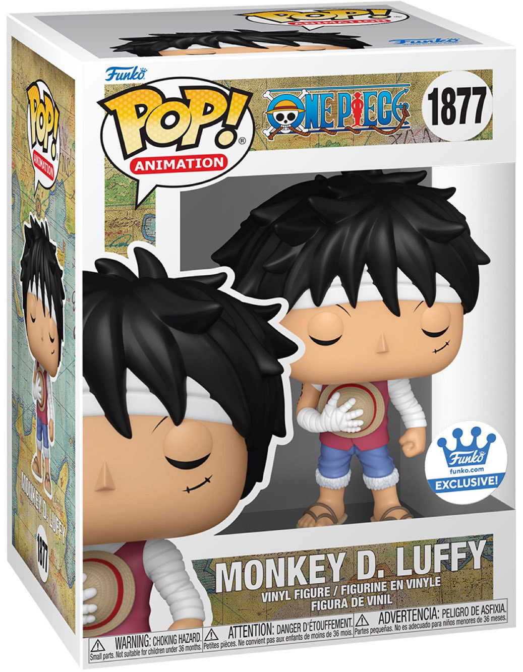 Figurine Pop One Piece #1877 pas cher : Monkey D. Luffy 3D2Y