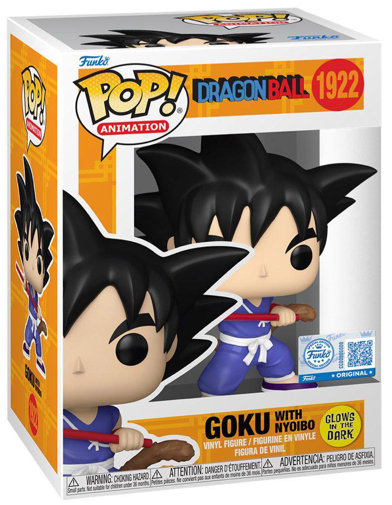 Figurine Pop Dragon Ball #1922 pas cher : Goku avec Baton Magique ...