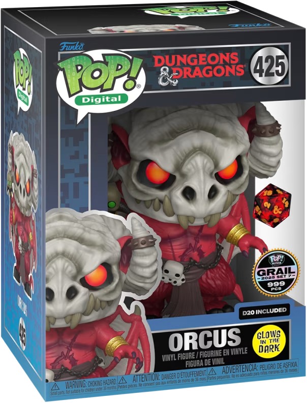 Figurine Pop Donjons & Dragons #425 pas cher : Orcus - Digital Pop