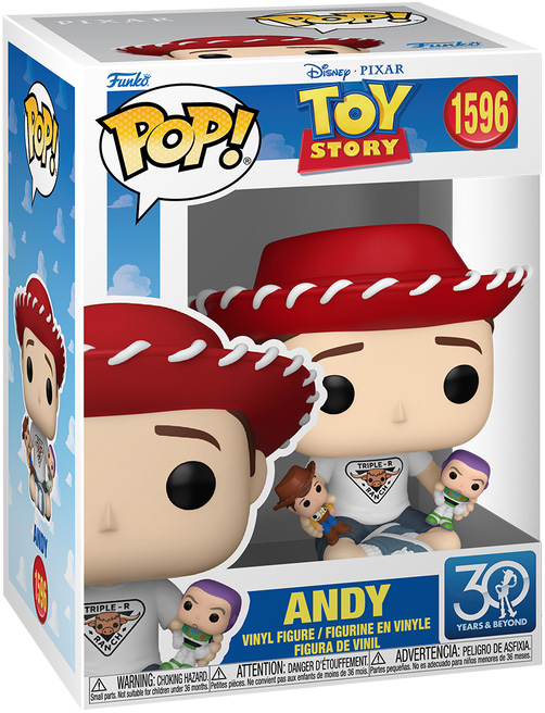 Figurine Pop Toy Story [Disney] #1596 pas cher : Andy