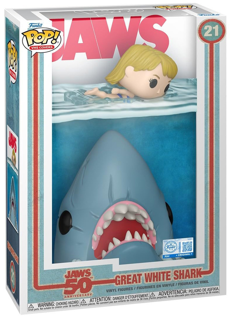 Figurine Pop Les Dents de la Mer #21 pas cher : Grand requin blanc ...