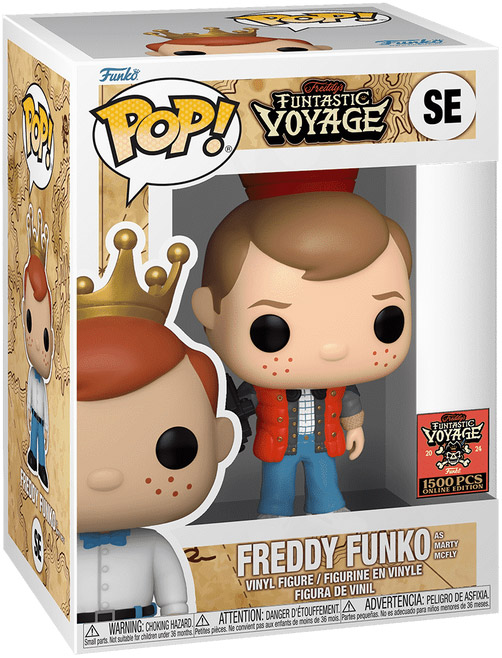 Figurine Pop Freddy Funko pas cher : reddy Funko en Marty McFly