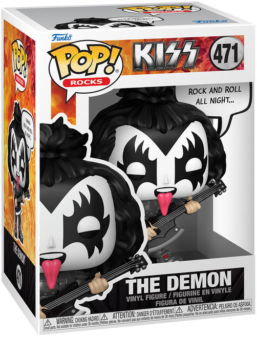 Figurine Pop Kiss #471 pas cher : The Demon (Rock and Roll All Night)
