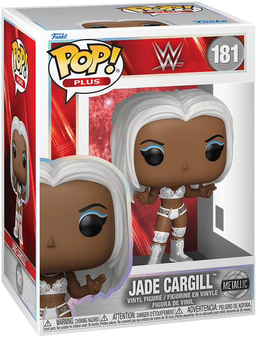 Figurine Pop WWE #181 pas cher : Jade Cargill - Métallique