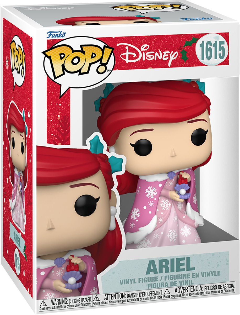 Figurine Pop Disney #1615 pas cher : Ariel (Noël)