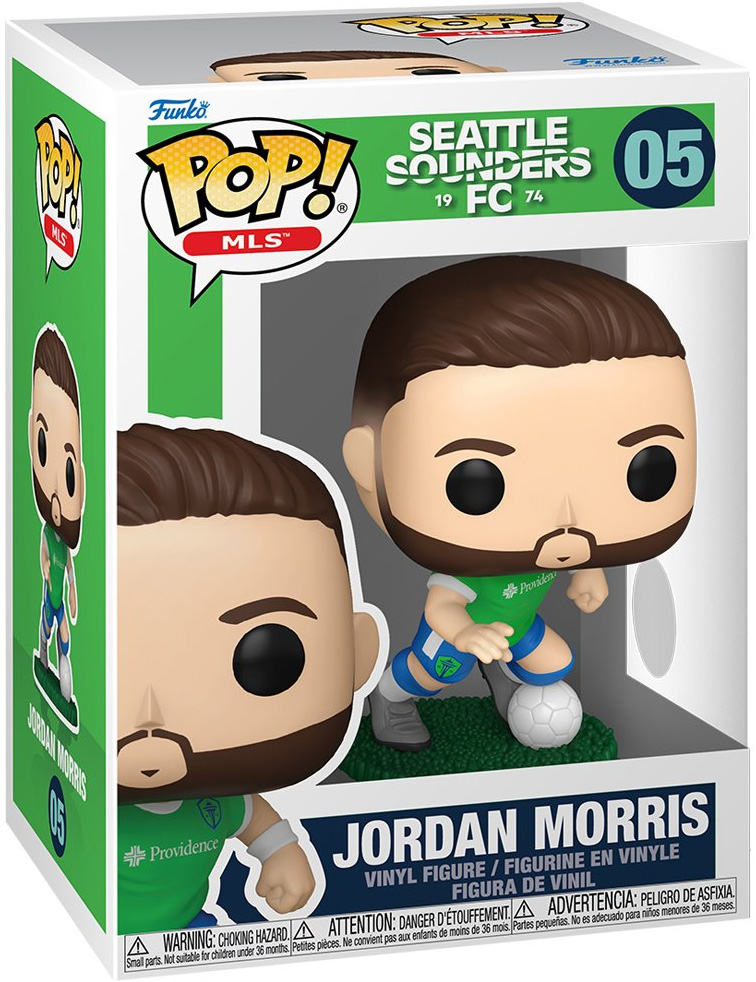 Figurine Pop FIFA / Football #5 pas cher : Jordan Morris - Seattle ...
