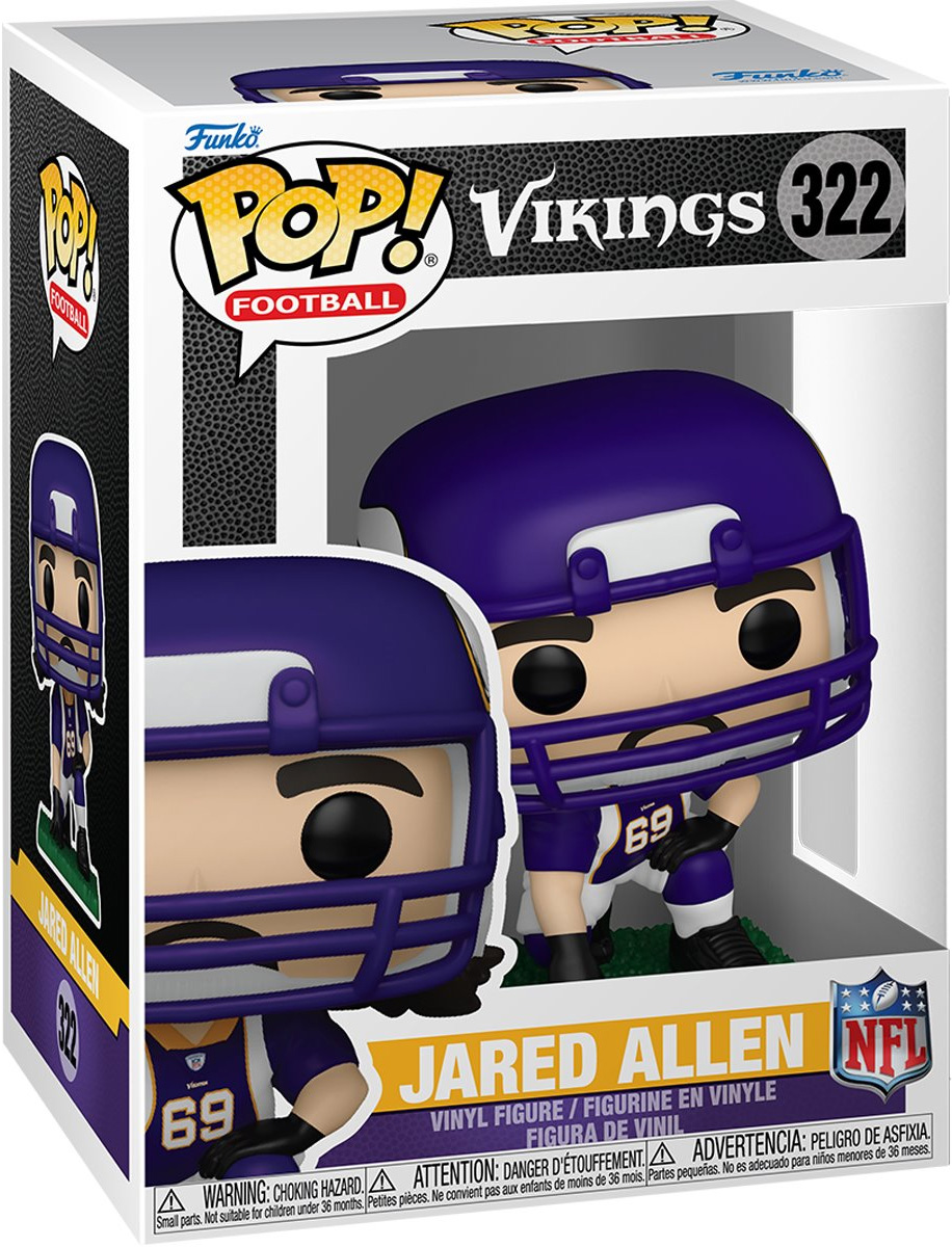 Figurine Pop NFL #322 pas cher : Jared Allen - Vikings