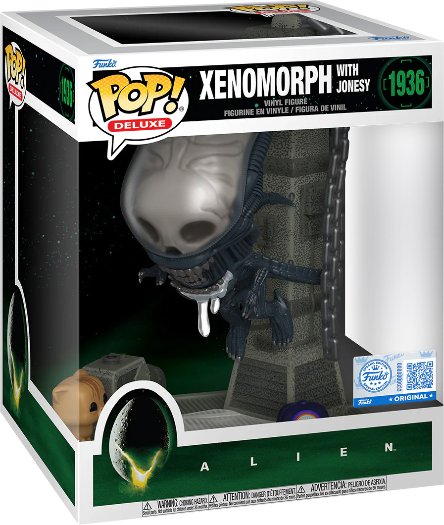 Figurine Pop Alien #1936 pas cher : Xenomorph avec Jones