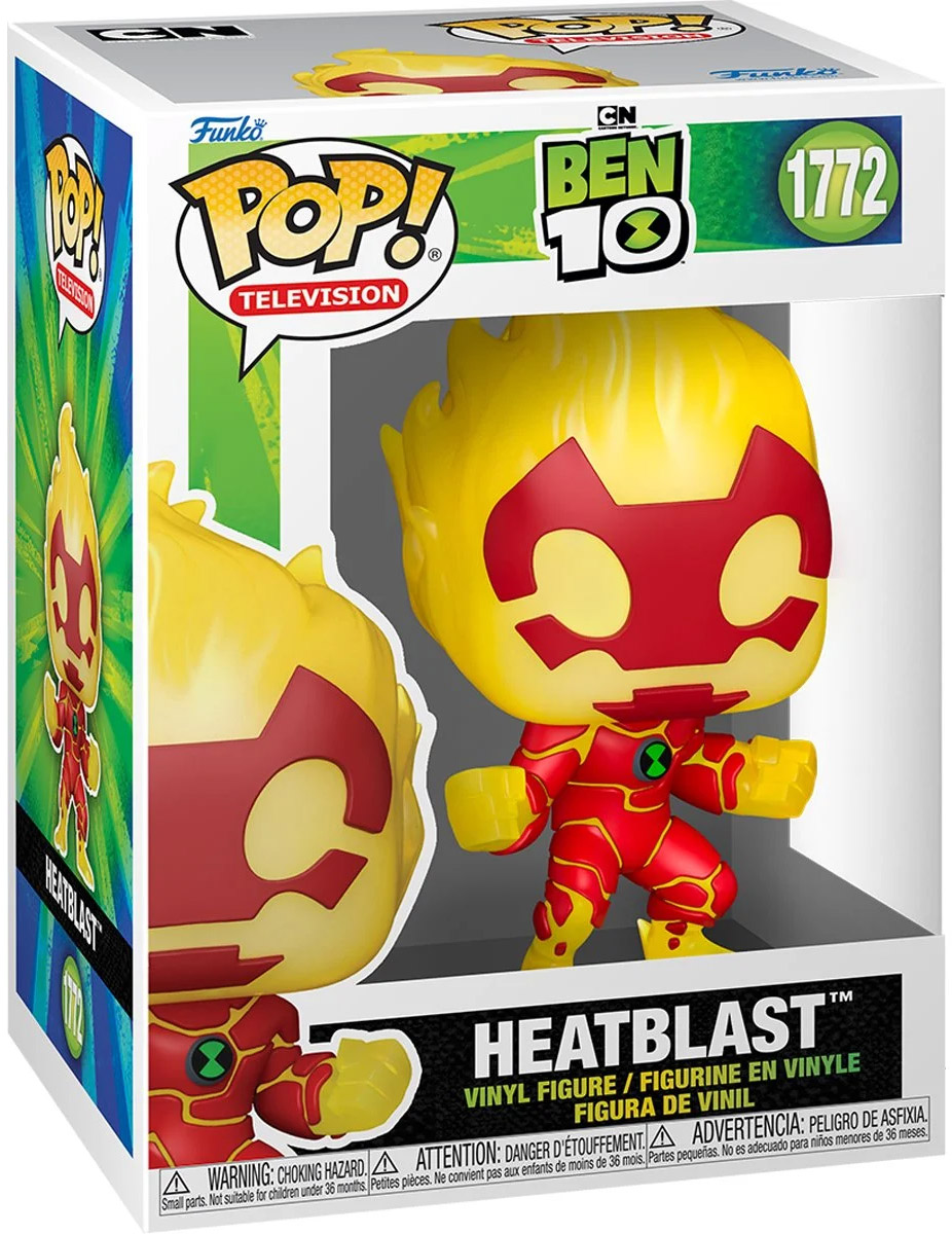 Figurine Pop Ben 10 #1772 pas cher : Heatblast