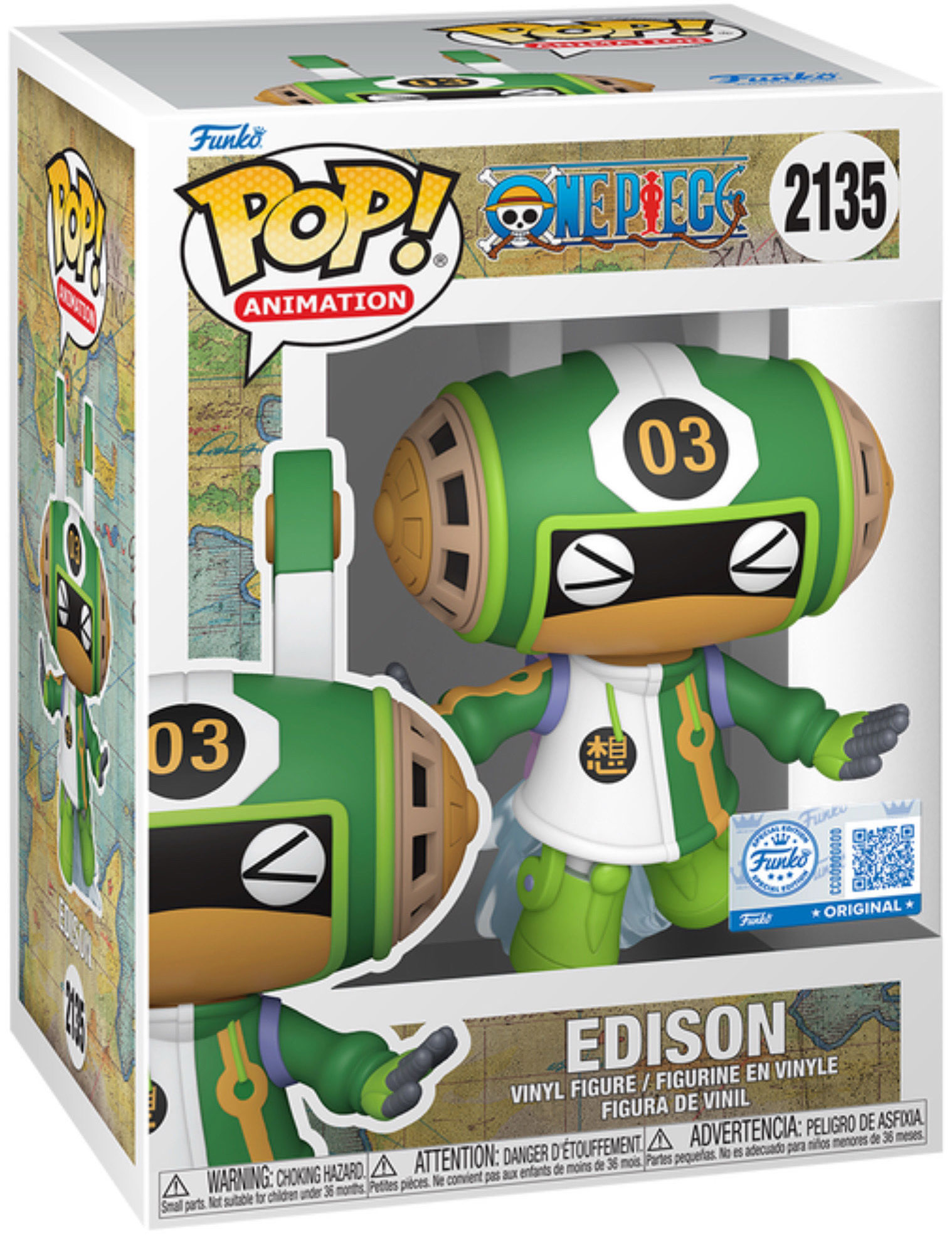 Figurine Pop One Piece #2135 pas cher : Edison