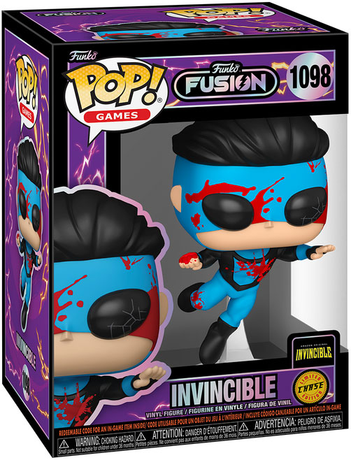 Figurine Pop Funko Fusion #1098 pas cher : Invincible [Chase]