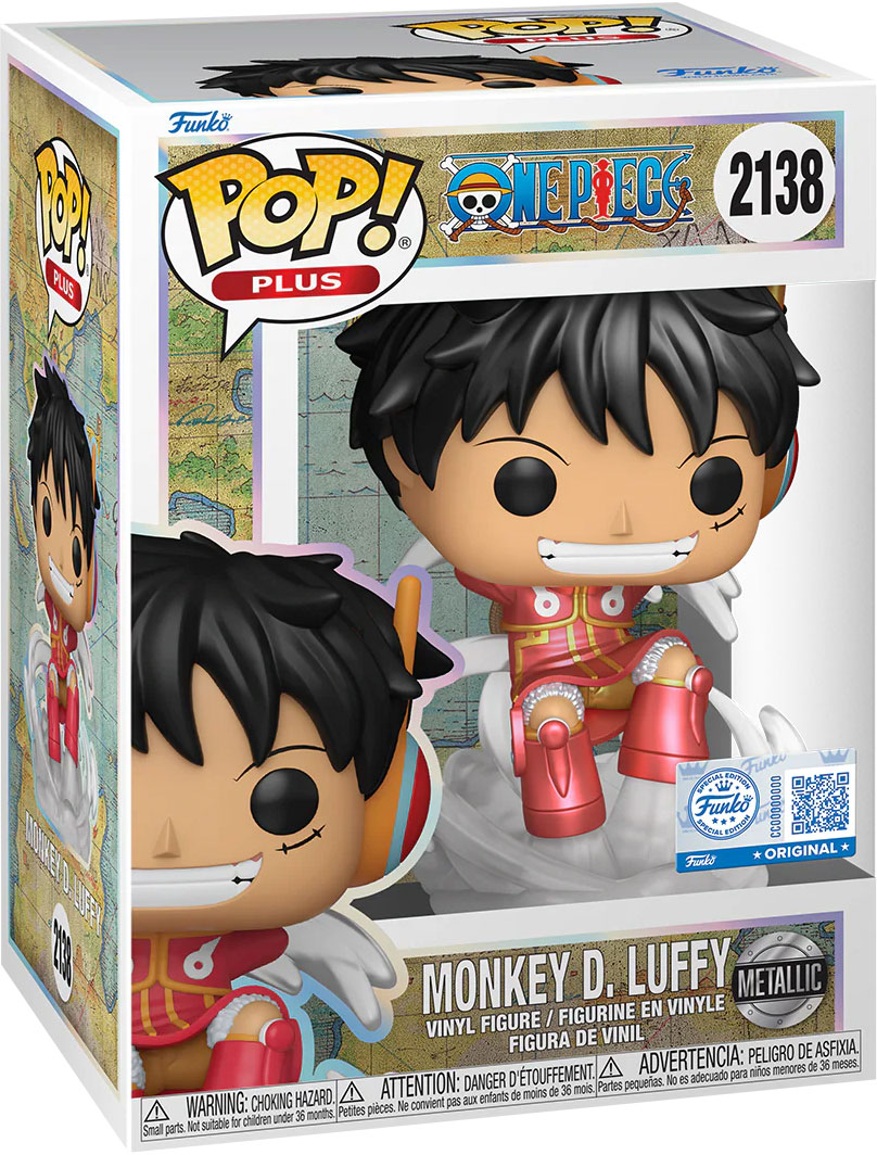 Figurine Pop One Piece #2138 pas cher : Monkey D. Luffy (Egghead ...