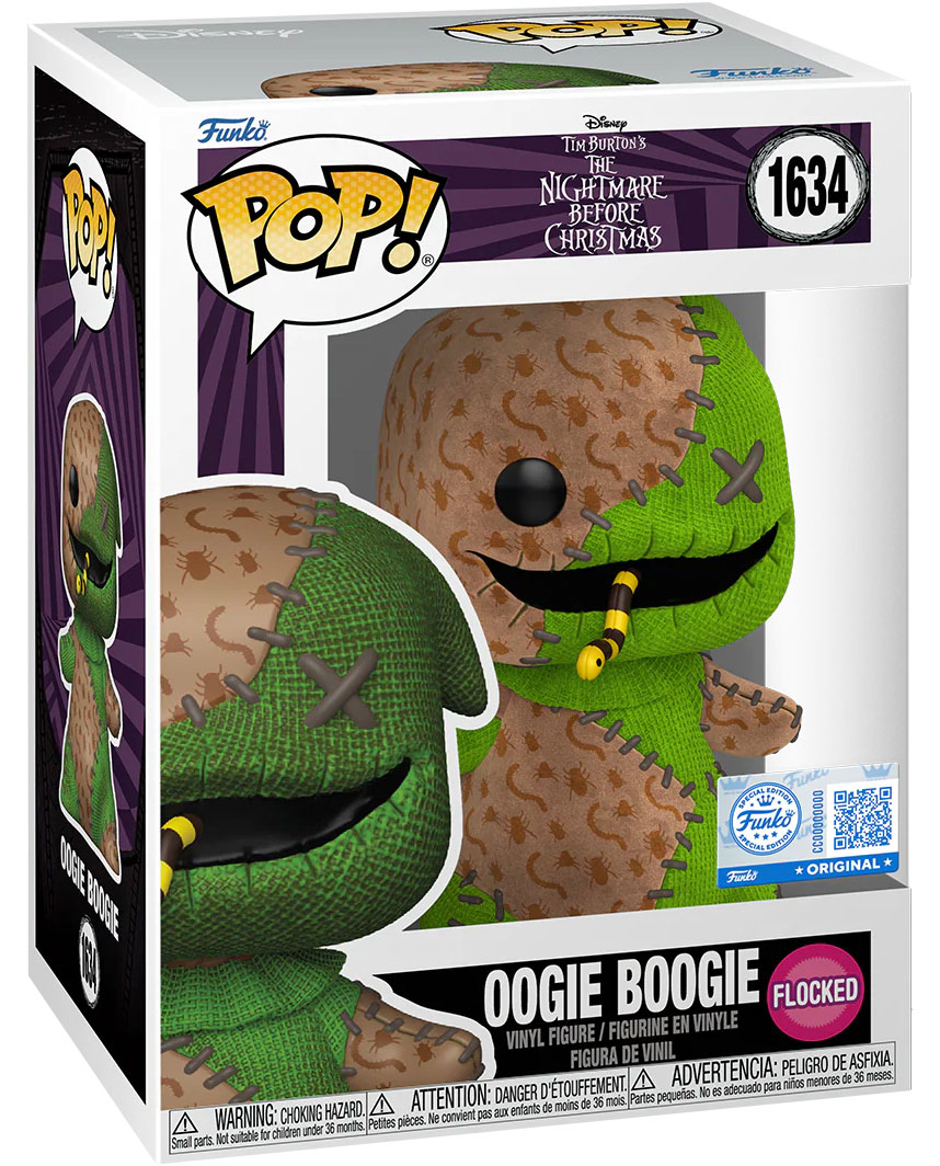 Figurine Pop L'étrange Noël de M. Jack [Disney] #1634 pas cher : Oogie ...