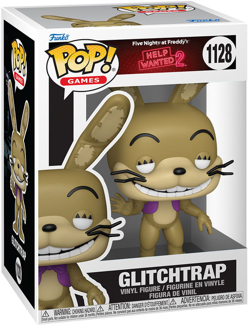 Figurine Pop Five Nights at Freddy's #1128 pas cher : Glitchtrap (Help ...