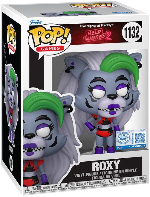 Figurine Pop Five Nights at Freddy's #1132 pas cher : Roxy (Help Wanted 2)