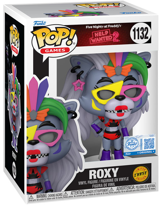 Figurine Pop Five Nights at Freddy's #1132 pas cher : Roxy (Help Wanted ...