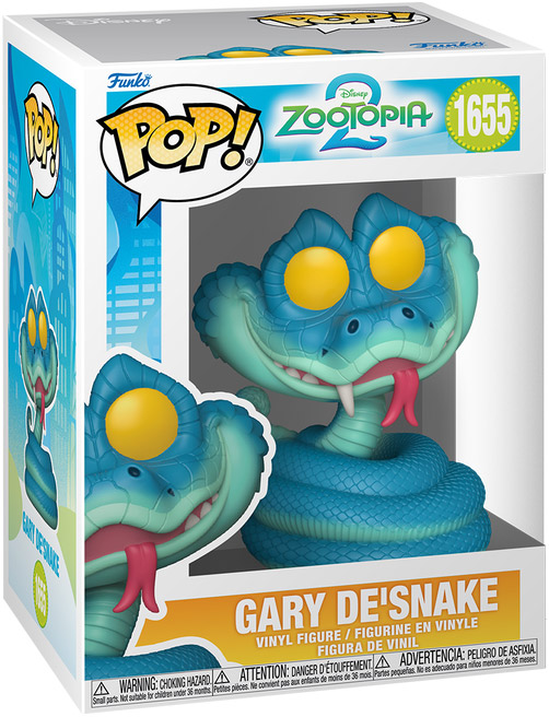 Figurine Pop Zootopie [Dinsey] #1655 pas cher : Gary le Serpent