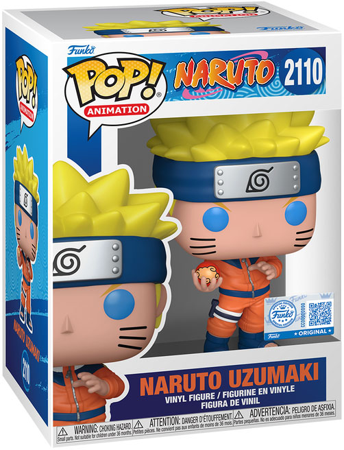 Figurine Pop Naruto #210 pas cher : Naruto Uzumaki avec Ballon d'eau
