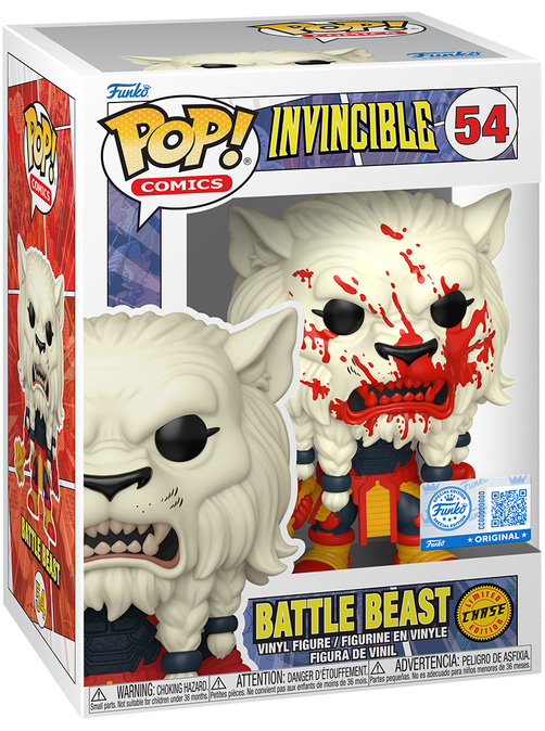 Figurine Pop Invincible #54 pas cher : Battle Beast [Chase]