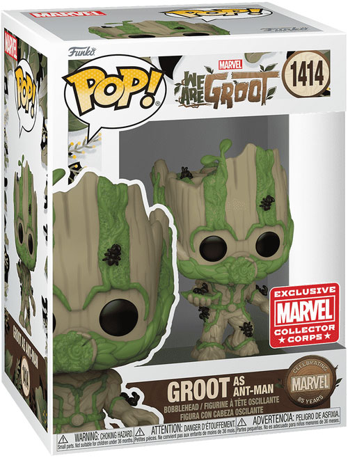 Figurine Pop Nous sommes Groot [Marvel] #1414 pas cher : Groot en Ant-Man