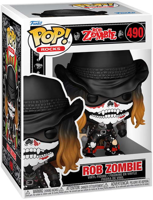 Figurine Pop Rob Zombie #490 pas cher : Rob Zombie