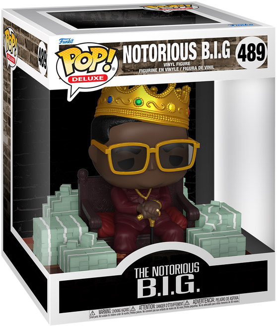 Figurine Pop Notorious B.I.G #489 pas cher : Notorious B.I.G