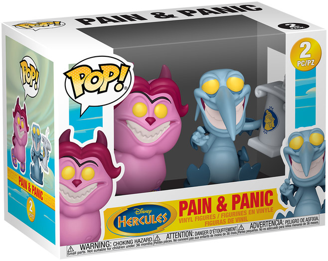 Figurine Pop Hercule [Disney] pas cher : Peine et Panique - Pack