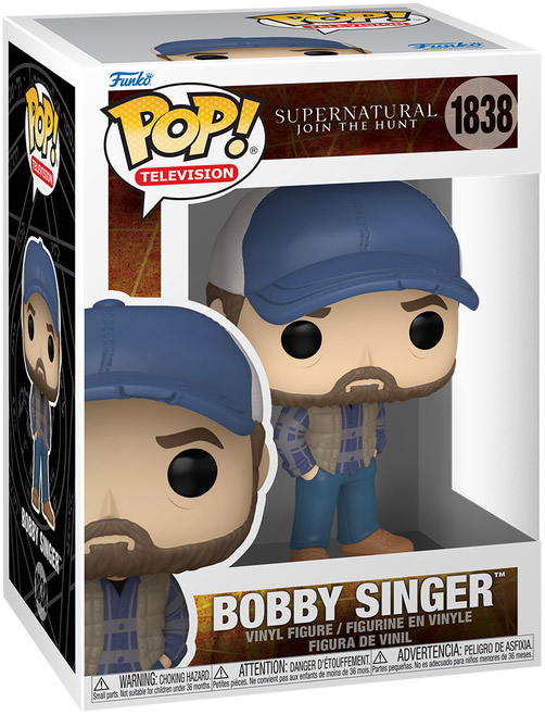 Figurine Pop Supernatural #1838 pas cher : Bobby Singer