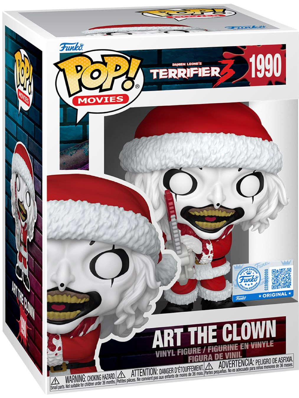 Figurine Pop Terrifier #1990 pas cher : Art le Clown