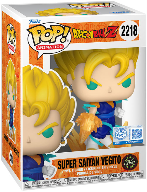 Figurine Pop Dragon Ball Z #2218 pas cher : Vegetto Super Saiyan [Chase]