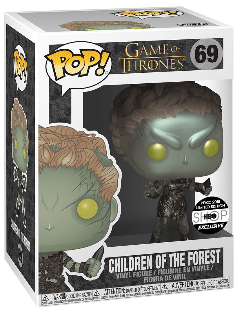 Figurine Pop Game of Thrones 69 pas cher Enfant de la foret Metallique