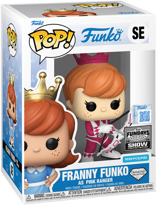 Figurine Pop Franny Funko pas cher : Franny Funko en Ranger Rose - Diamant