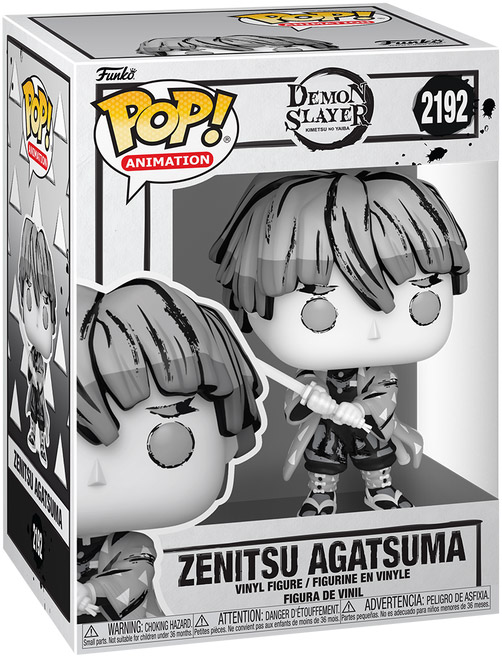 Figurine Pop Demon Slayer #2192 pas cher : Zenitsu Agatsuma - Sumi-Ink