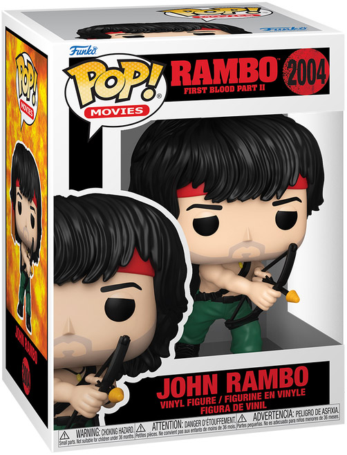 Figurine Pop Rambo #2004 pas cher : John Rambo avec Arc Explosive