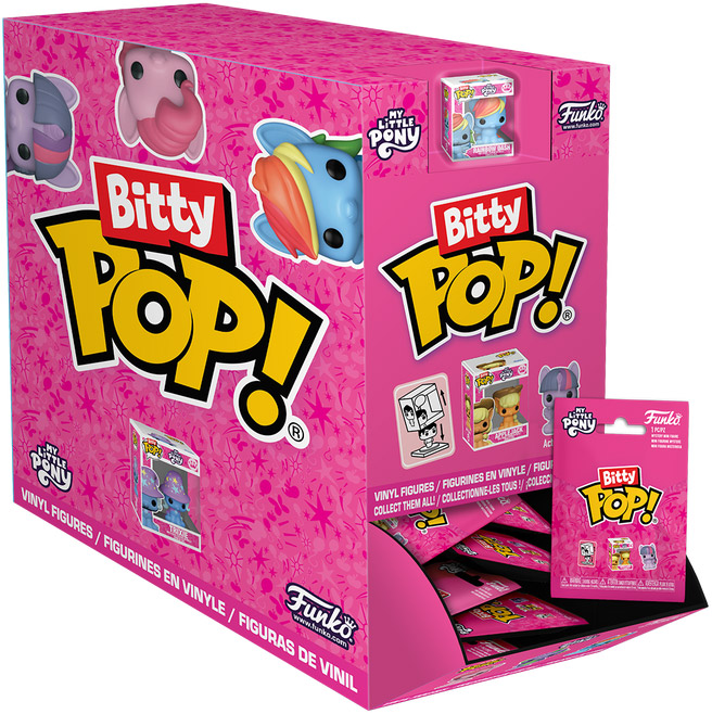 Figurine Pop My Little Pony pas cher : Boîte Mystère Bitty Pop