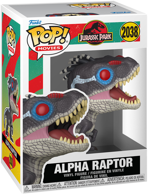 Figurine Pop Jurassic Park #2038 pas cher : Alpha Raptor