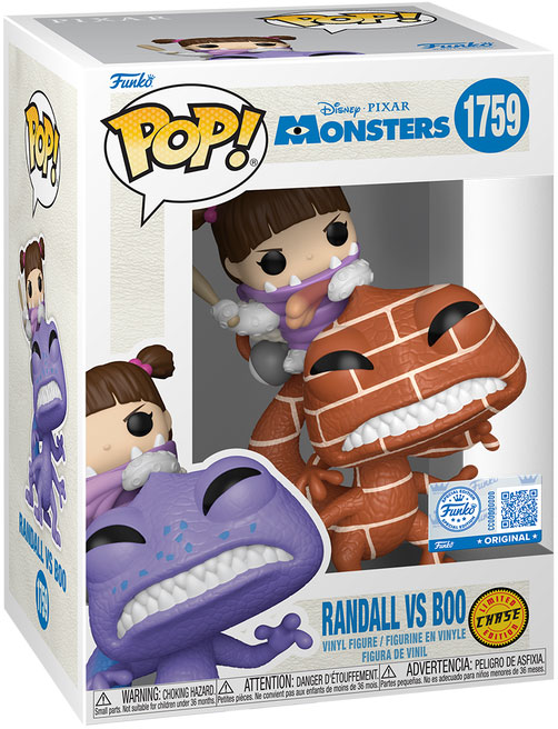 Figurine Pop Monstres et Compagnie [Disney] #1759 pas cher : Randall vs ...