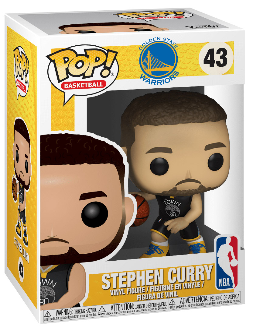 Figurine Pop NBA #43 pas cher : Stephen Curry