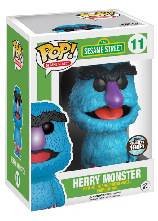 Figurine Pop Sesame Street #11 pas cher : Monstre Herry