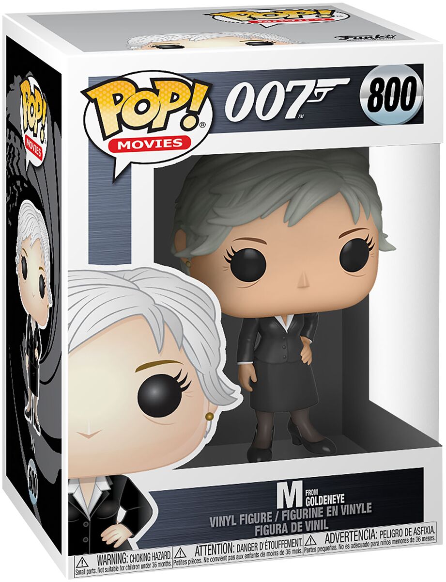 Figurine Pop James Bond 007 #800 pas cher : M - GoldenEye