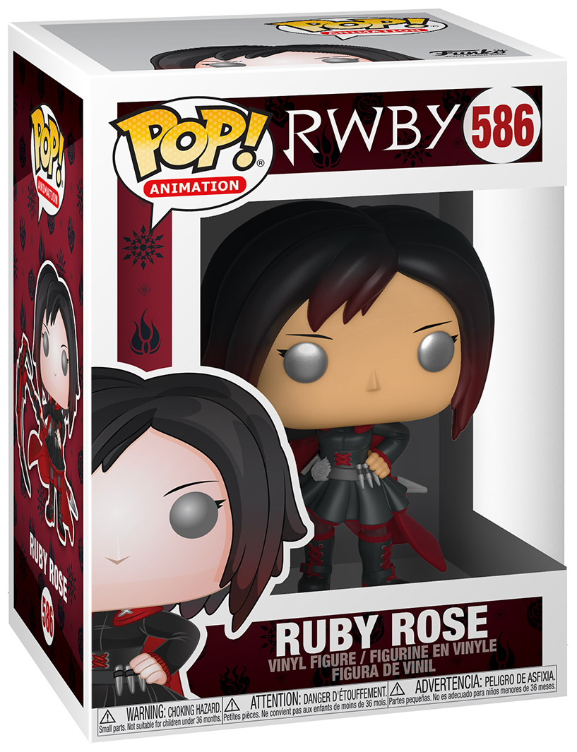 Figurine Pop RWBY #586 pas cher : Ruby Rose décapuchée