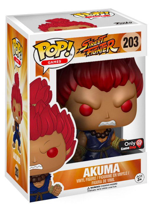 Figurine Pop Street Fighter #203 pas cher : Akuma