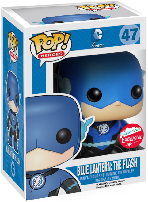 Figurine Pop DC Comics #47 pas cher : The Flash (Blue Lantern)