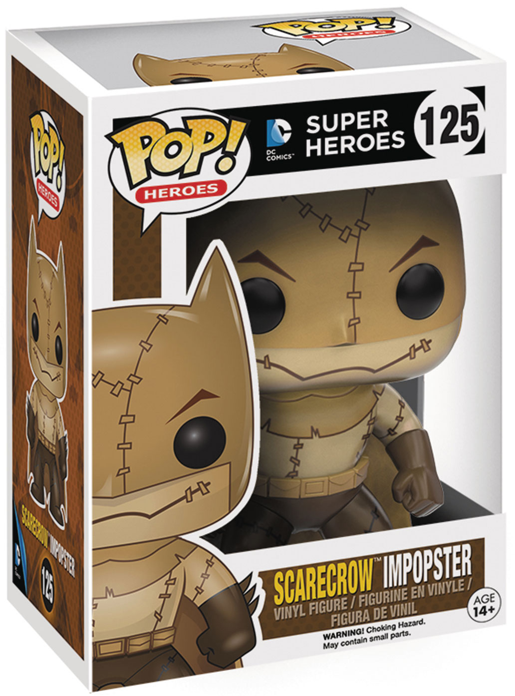 Figurine Pop DC Super-Héros #125 pas cher : Batman en Épouvantail