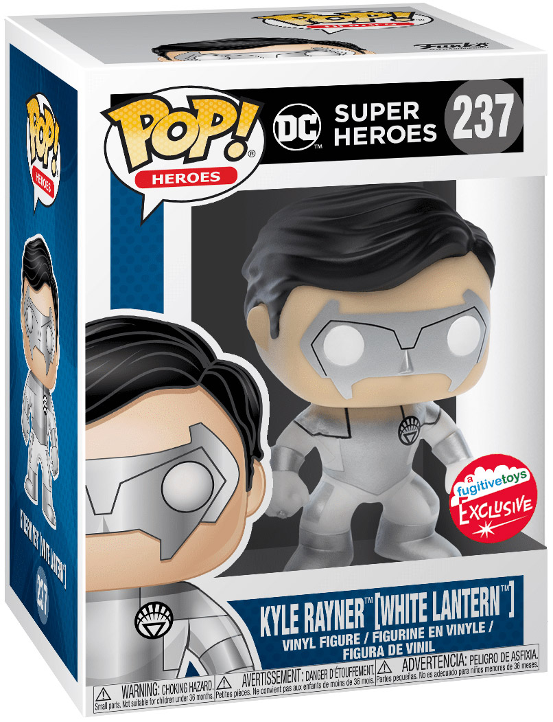 Figurine Pop DC Super-Héros #237 pas cher : Kyle Rayner White Lantern